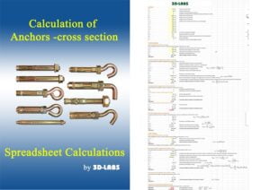 Calculation of Anchors-cross section | structural | 3D-Labs