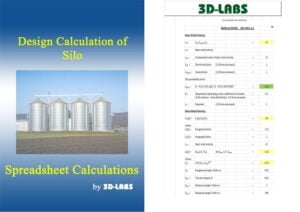 Design calculation of silo: 3D LABS