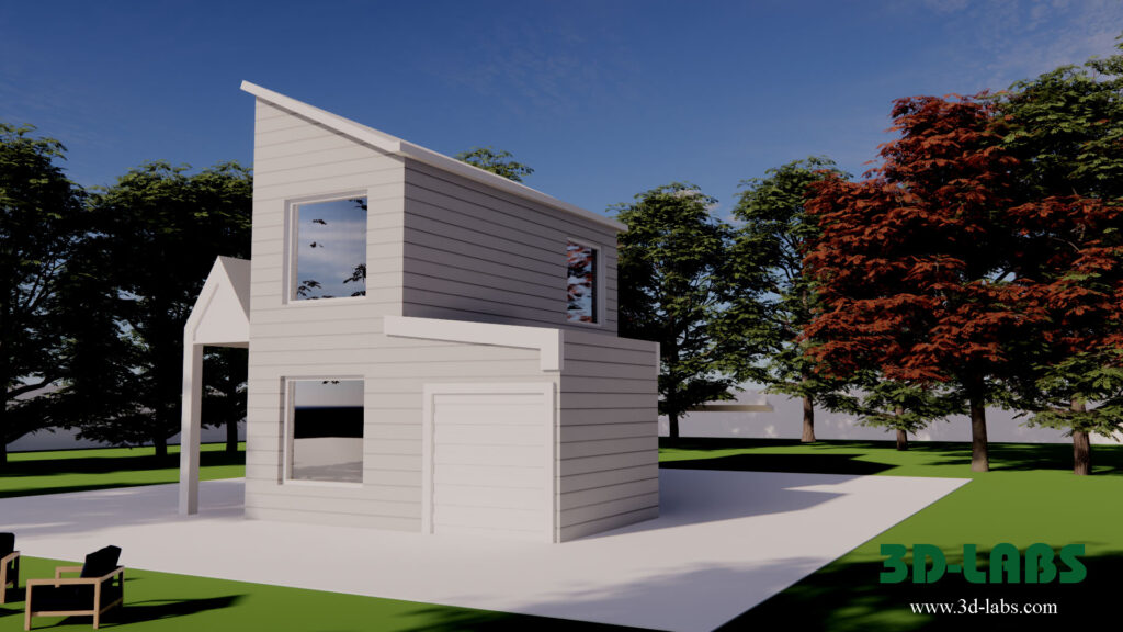 Modern House Plan in Germany-514 :3D LABS